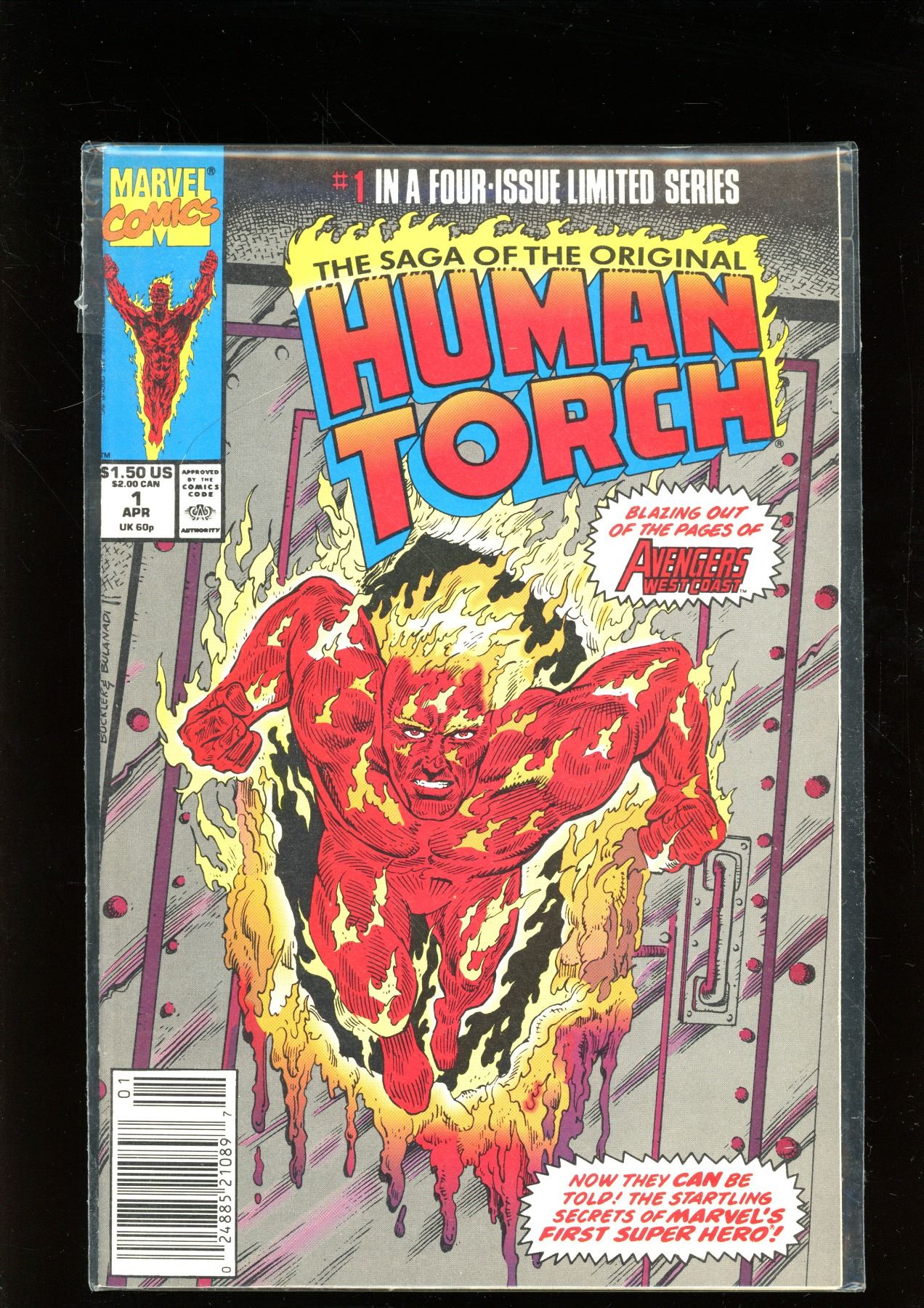 Marvel The Saga Of The Original Human Torch #1