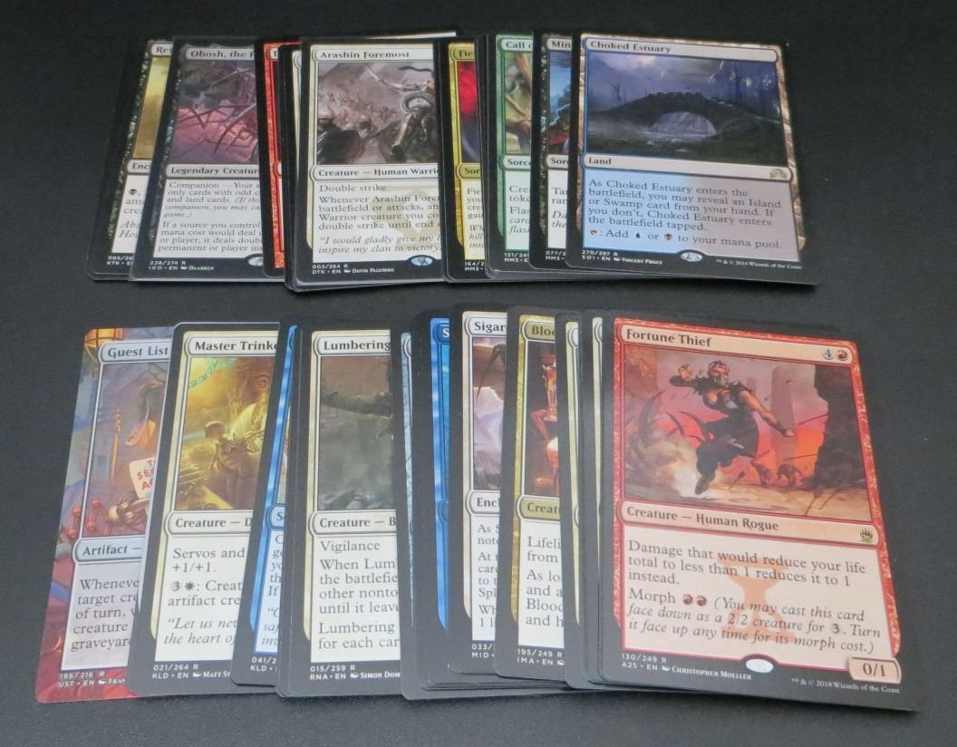 45+ MTG Rare Cards Various Sets & Colors