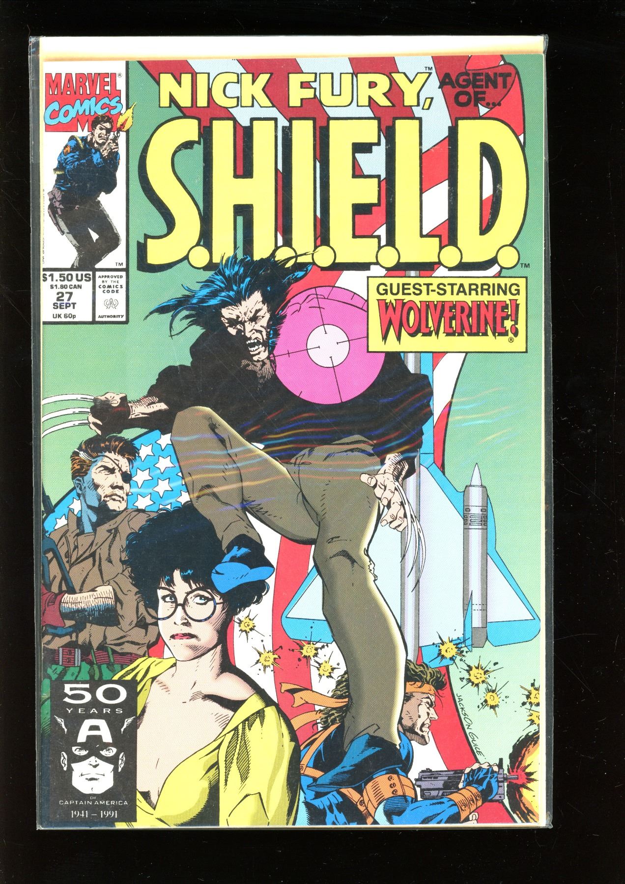 Marvel Nick Fury Agent Of Shield #27 Guest Starring Wolverine