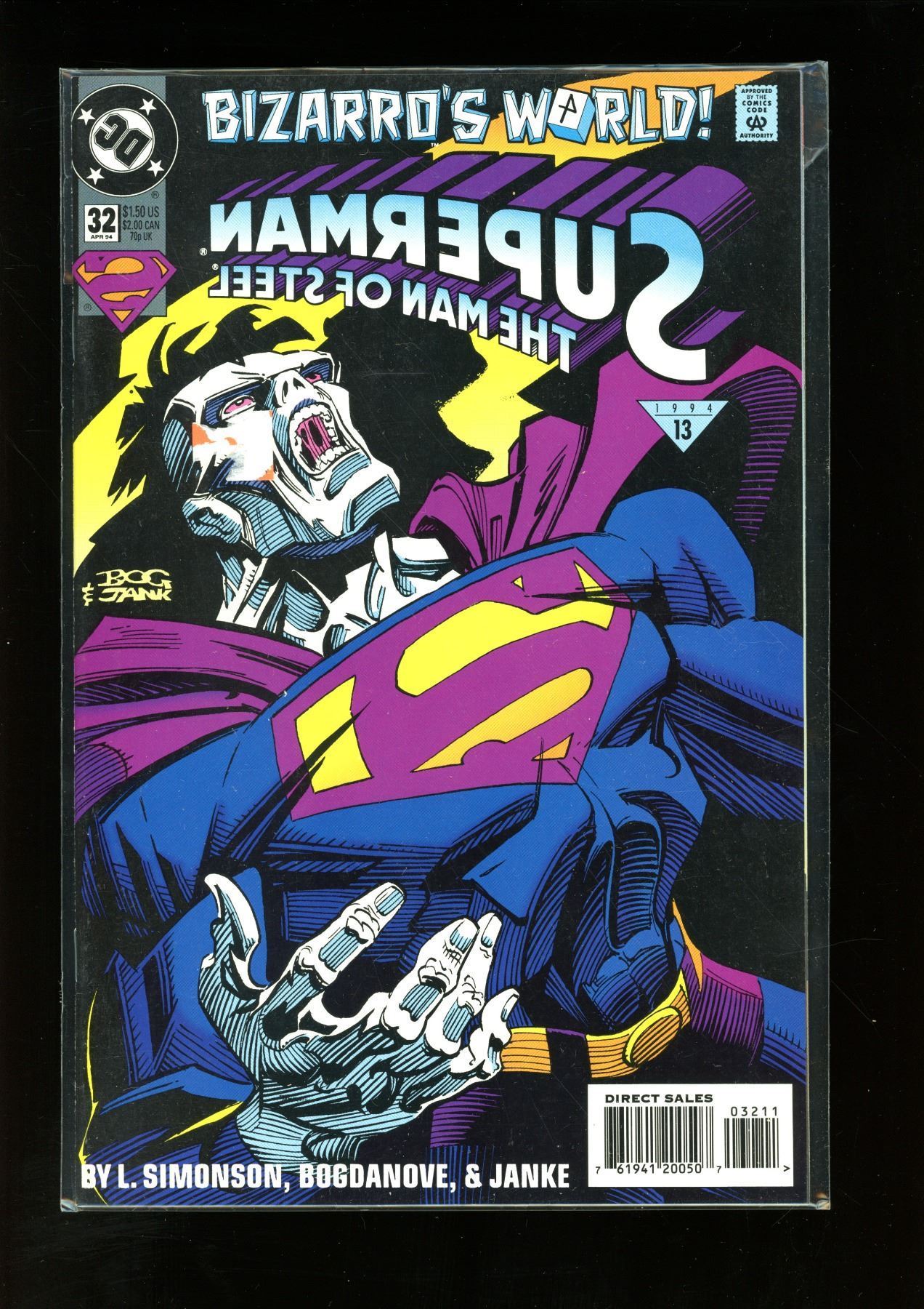DC Bizarro's World Superman The Man Of Steel #32