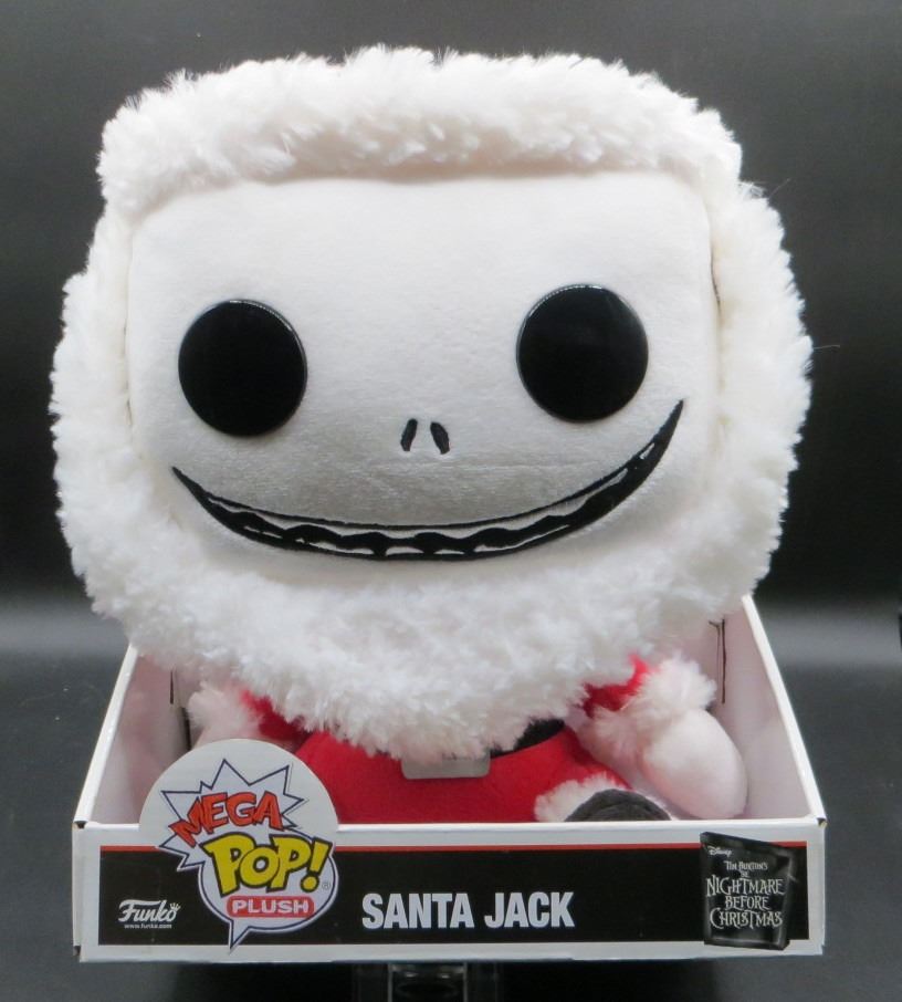 New Funko Mega Pop Plush Mega The Nightmare Before Christmas Santa Jack