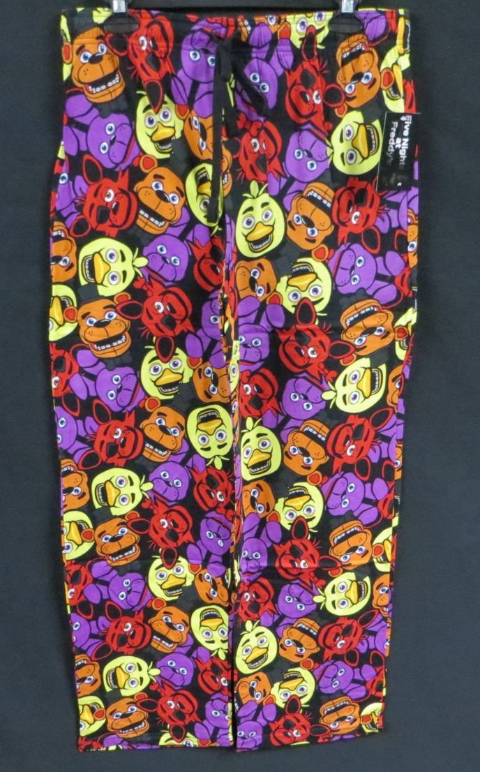 New Five Nights At Freddy's Freddy Lounge Pants Adult Size Medium