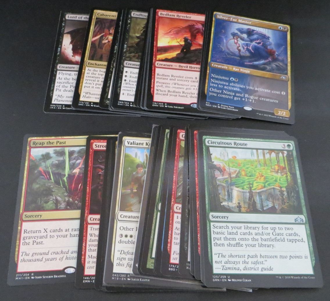 45+ MTG Rare Cards Various Sets & Colors
