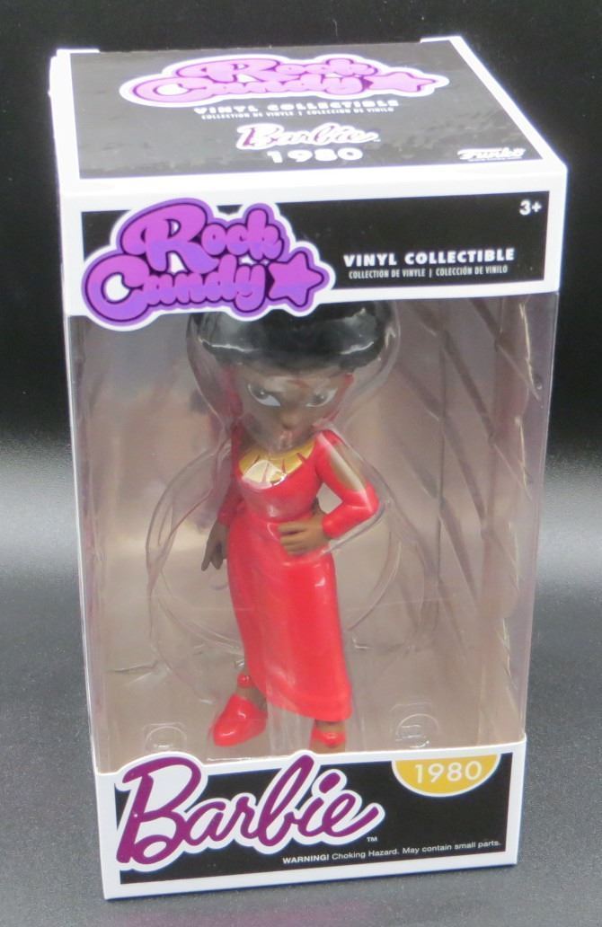 Funko Rock Candy Barbie Vinyl Figure: 1980 Barbie (NEW)
