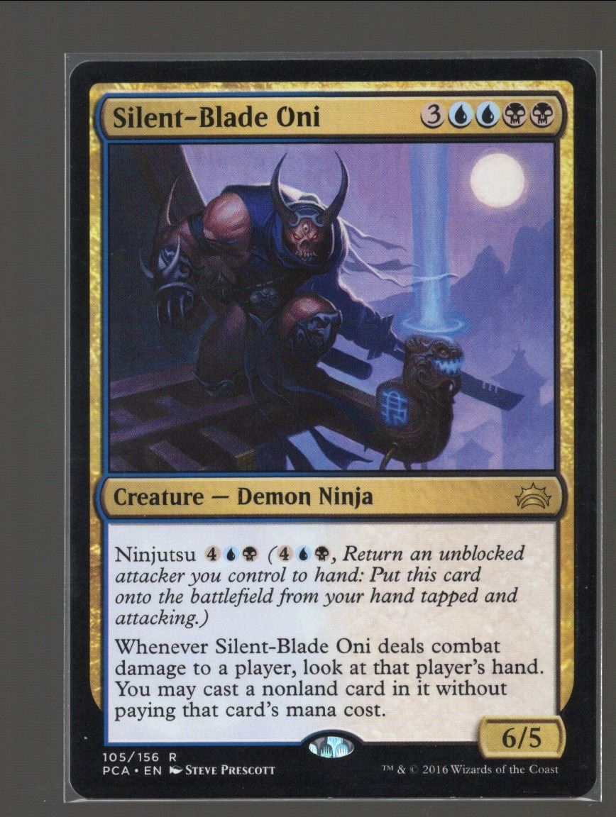 Magic the Gathering Silent-Blade Oni Planechase 2012