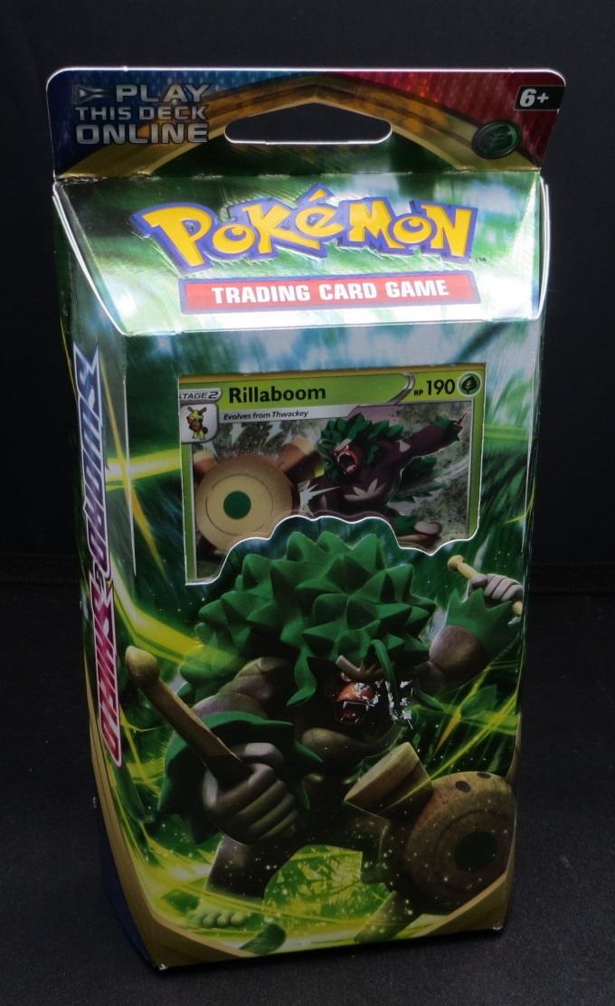 New Sealed Pokemon Rillaboom 60 Card Theme Deck