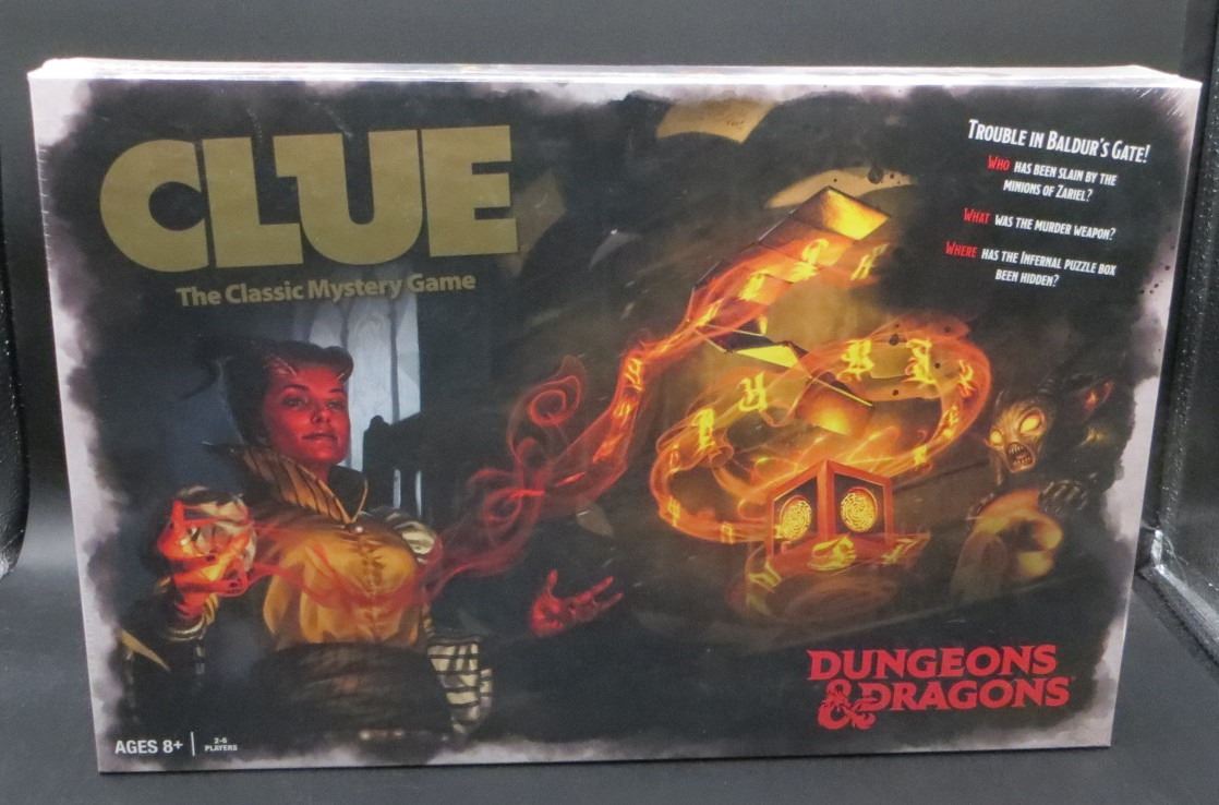New Sealed Clue Dungeons & Dragons The Classic Mystery Game