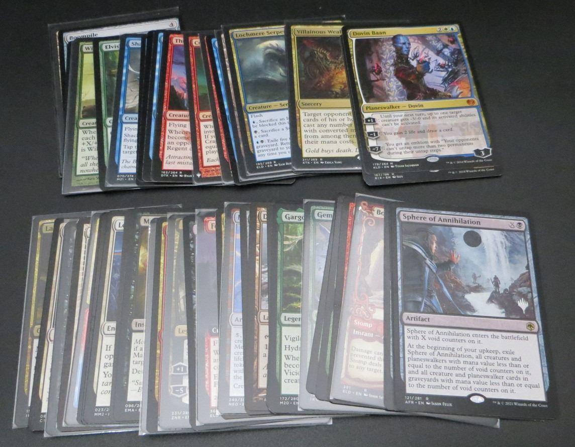 45+ MTG Rare Cards Various Sets & Colors