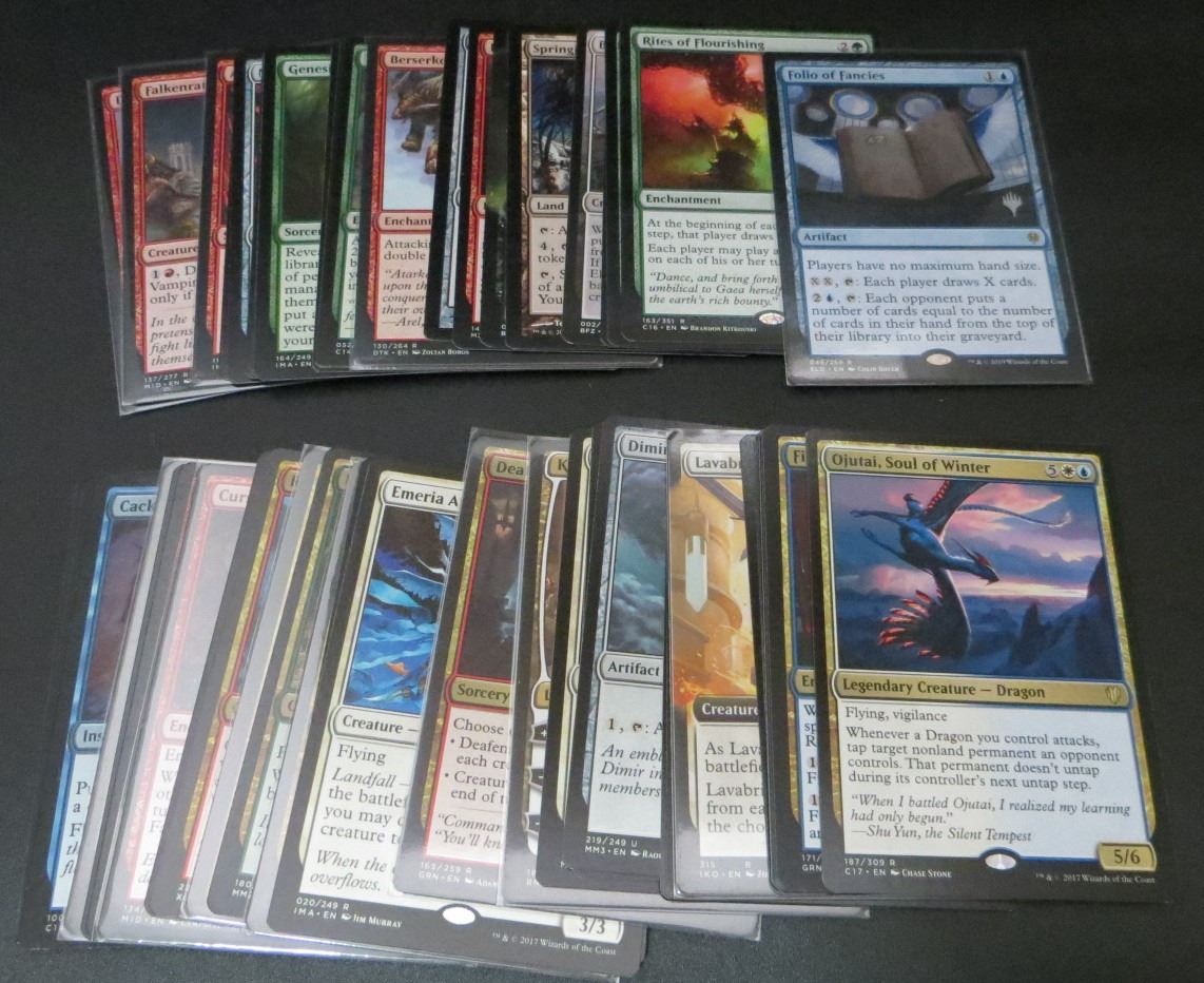 45+ MTG Rare Cards Various Sets & Colors