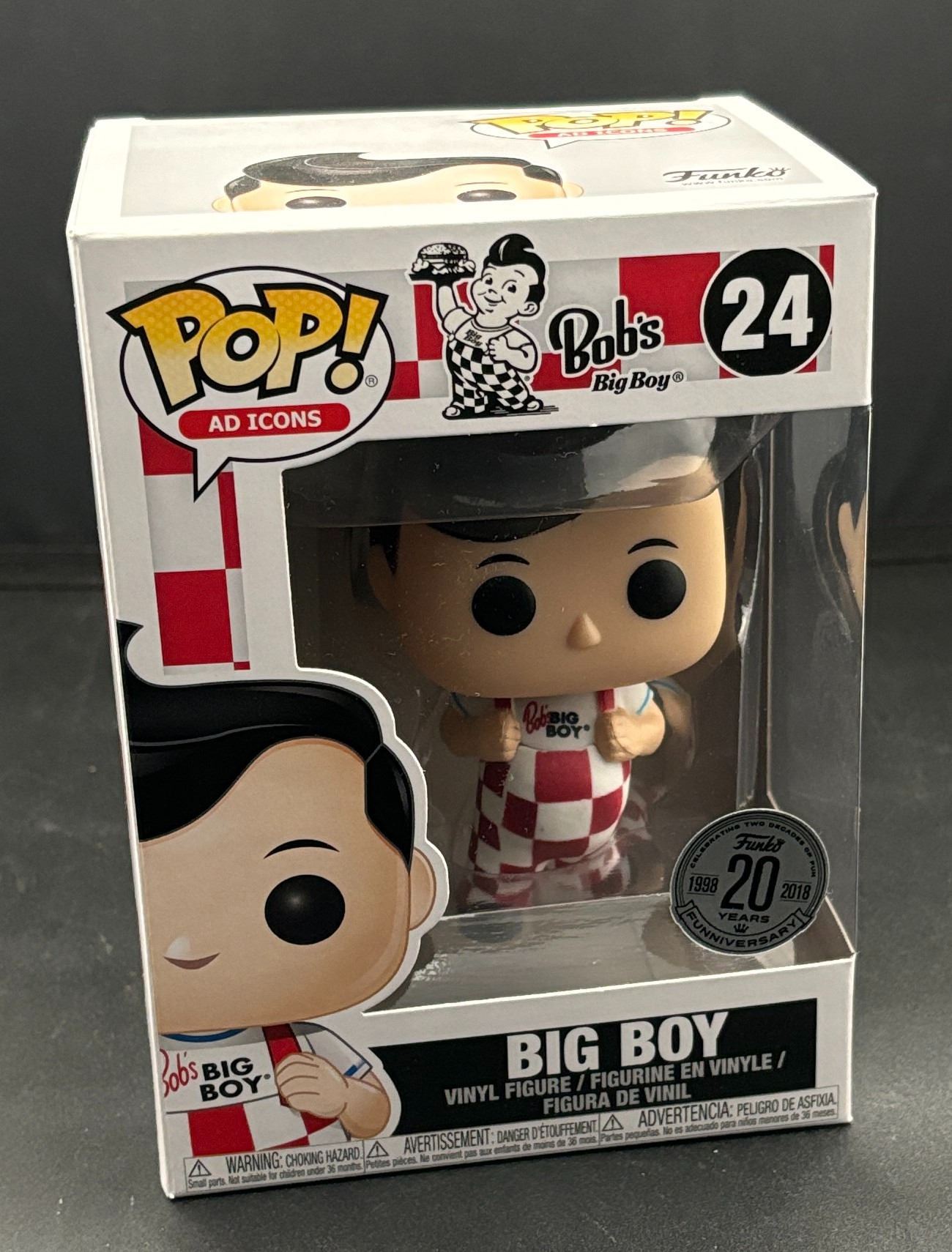 New Funko Pop Bob's Big Boy Funniversary Edition #24
