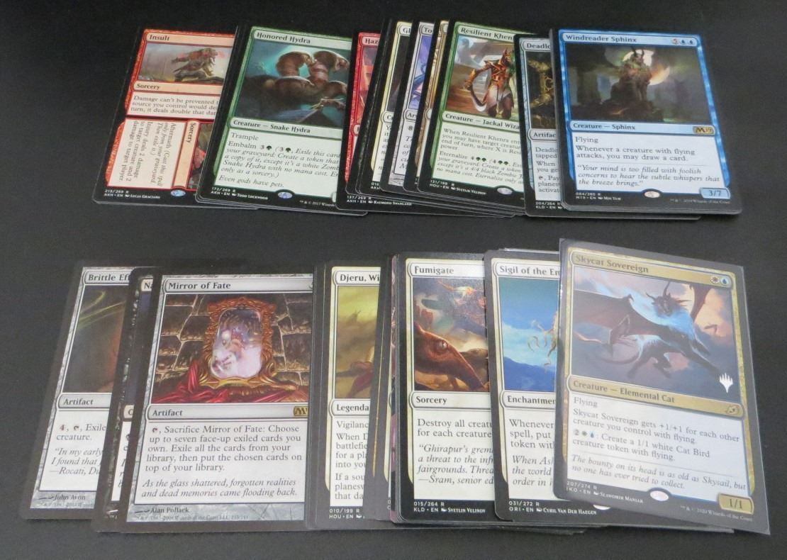 45+ MTG Rare Cards Various Sets & Colors
