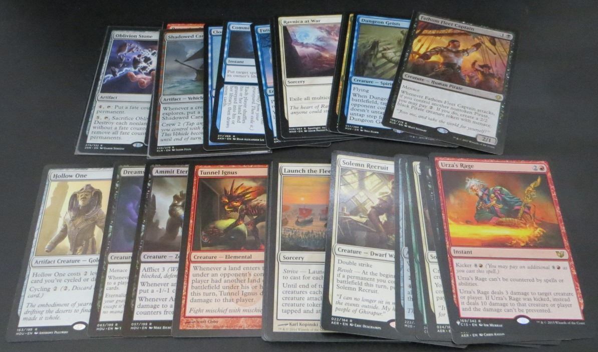 45+ MTG Rare Cards Various Sets & Colors
