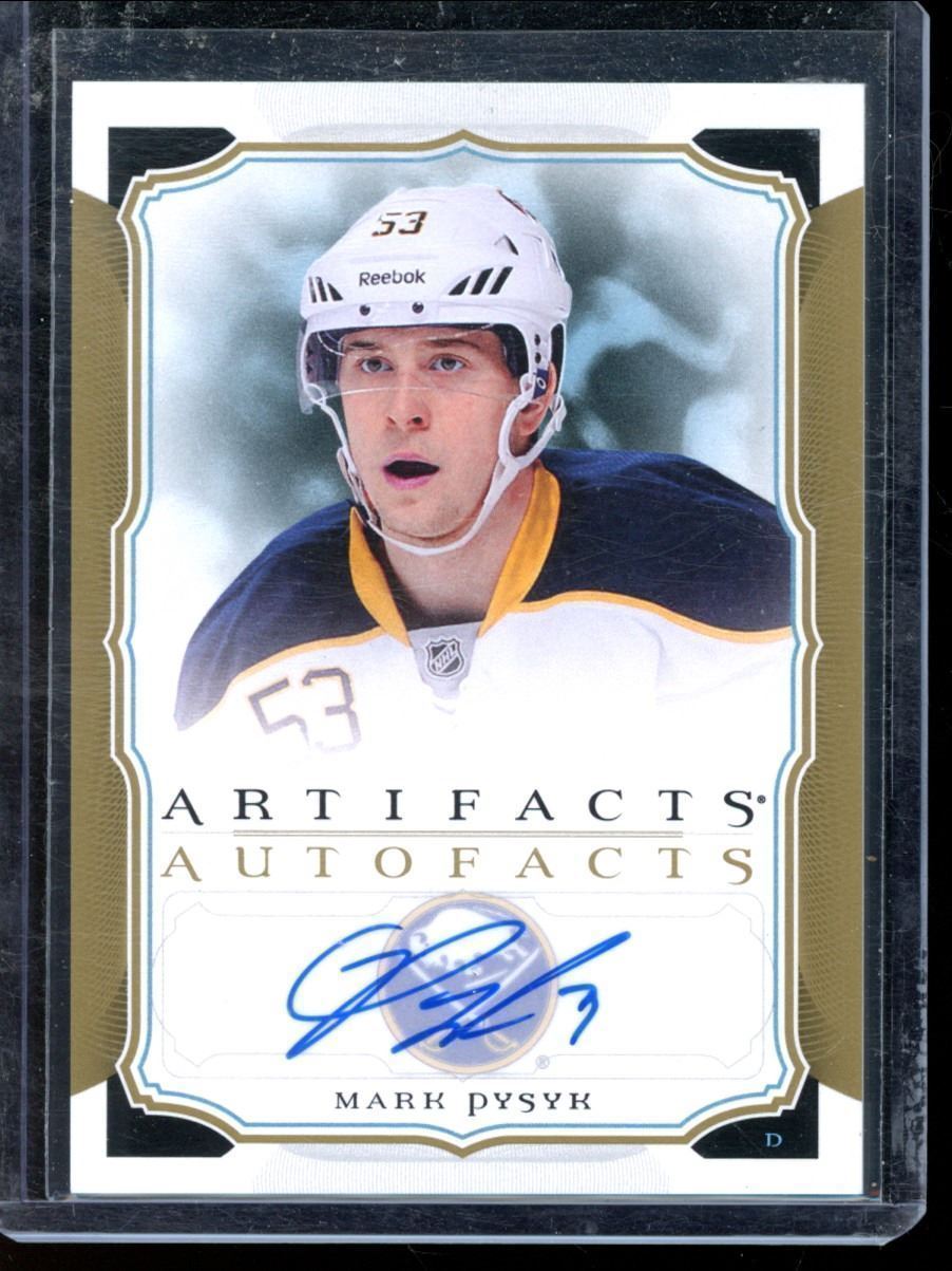 2015-16 Artifacts Autofacts #AMP Mark Pysyk