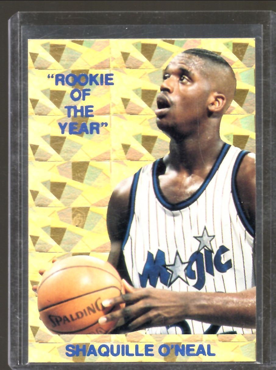 Sports Stars USA 92 Shaquille O'Neal Gold Foil Rookie Of The Year