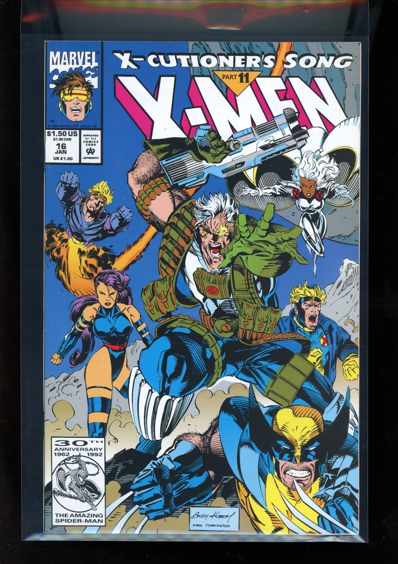 Marvel X-Cutioner's Song X-Men #16