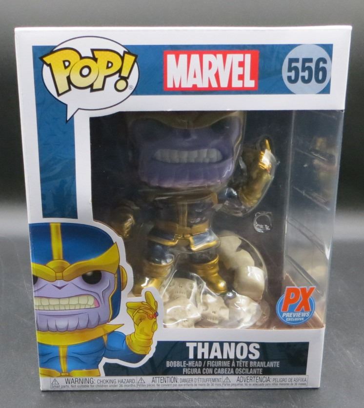 New Funko Pop Marvel Thanos 6 Inch PX Previews Plus Exclusive #556