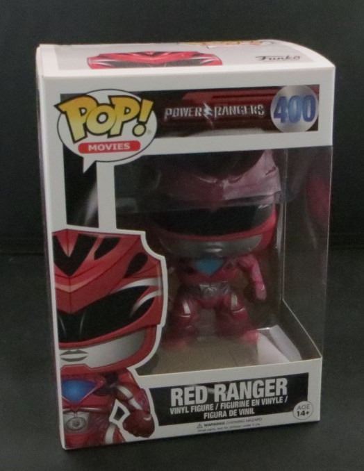 New Funko Pop Power Rangers Red Ranger #400