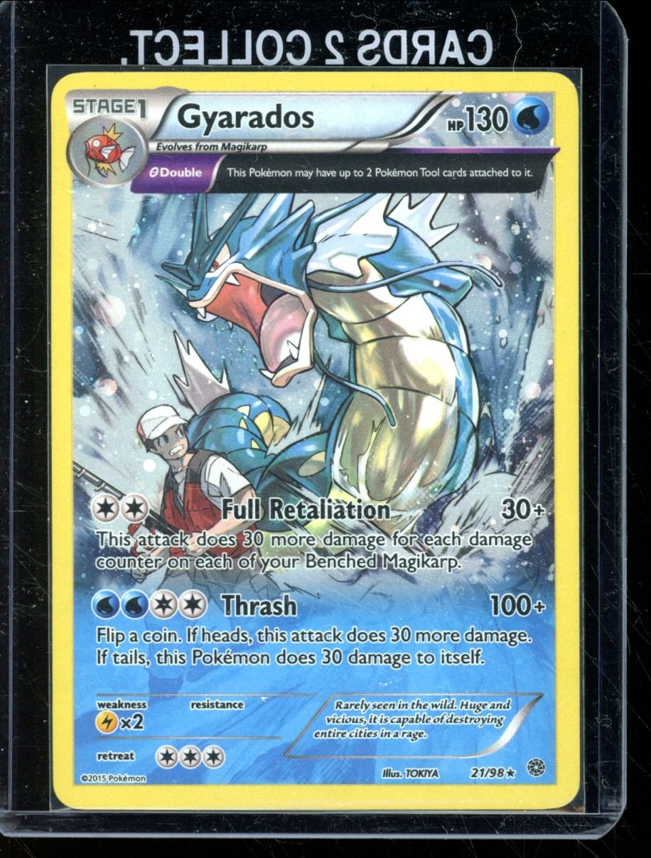 Pokemon Gyarados - 21/98 - Cosmos Holo Promo - Mega Gyarados Collection ...