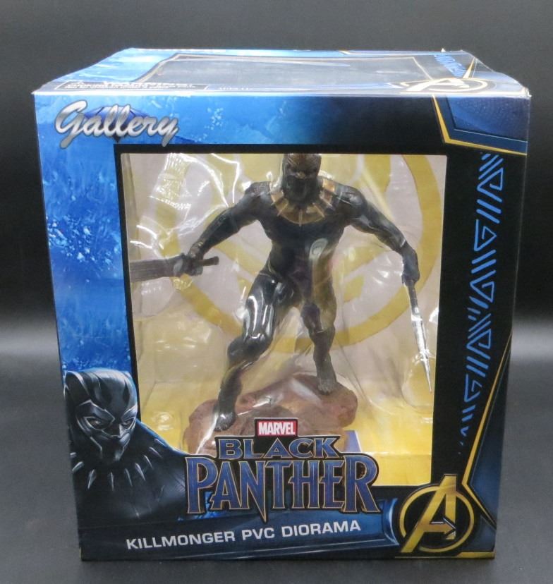 Marvel Black Panther Killmonger Gallery 9 Inch PVC Diorama Statue ...