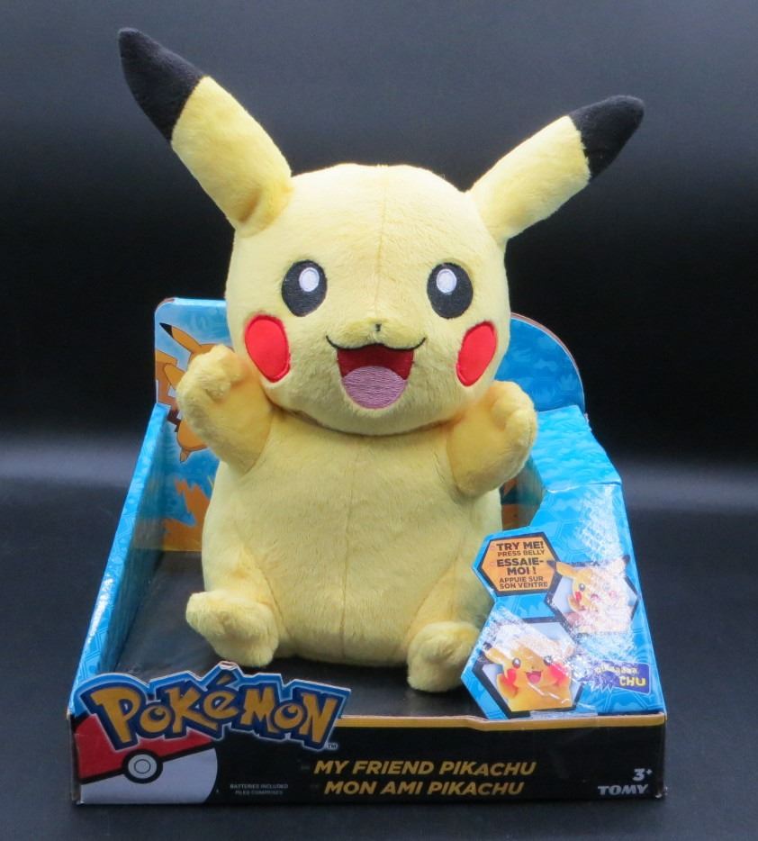New Pokemon 10" My Friend Pikachu Lights UP & Talks Pokemon Plush