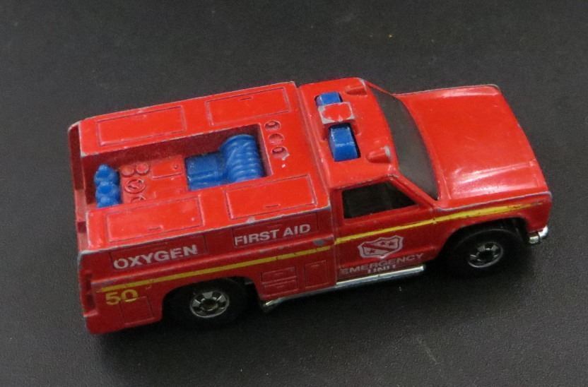 1974 Hot Wheels Fire Truck Emergency Unit