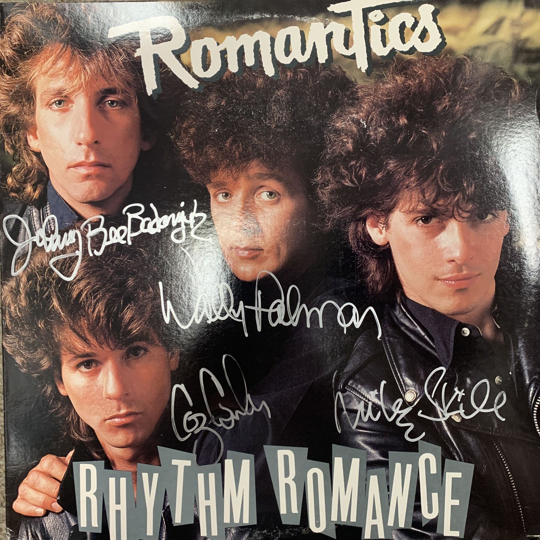 Romantics Rhythm Romance signed album