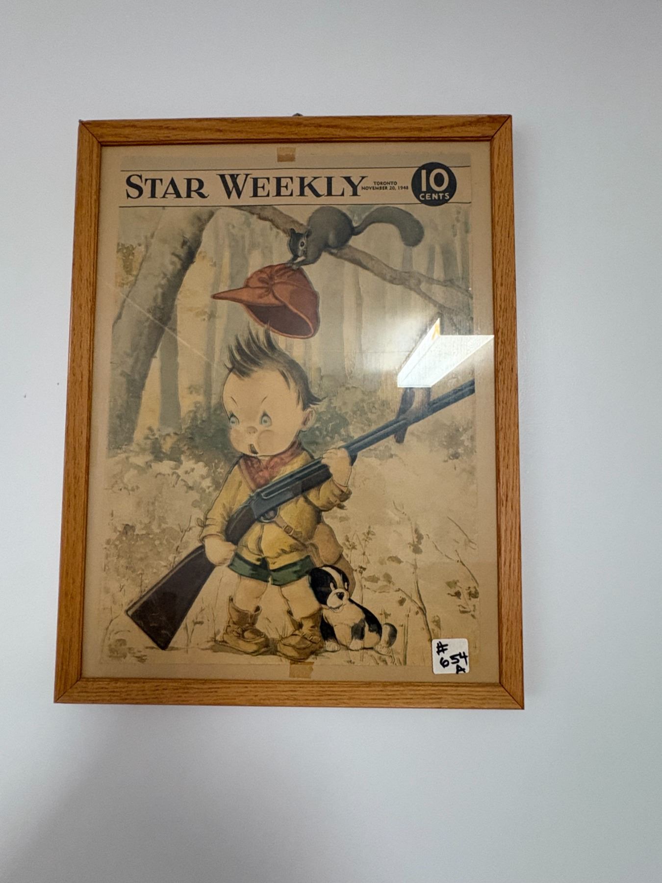 Vintage Star Weekly poster