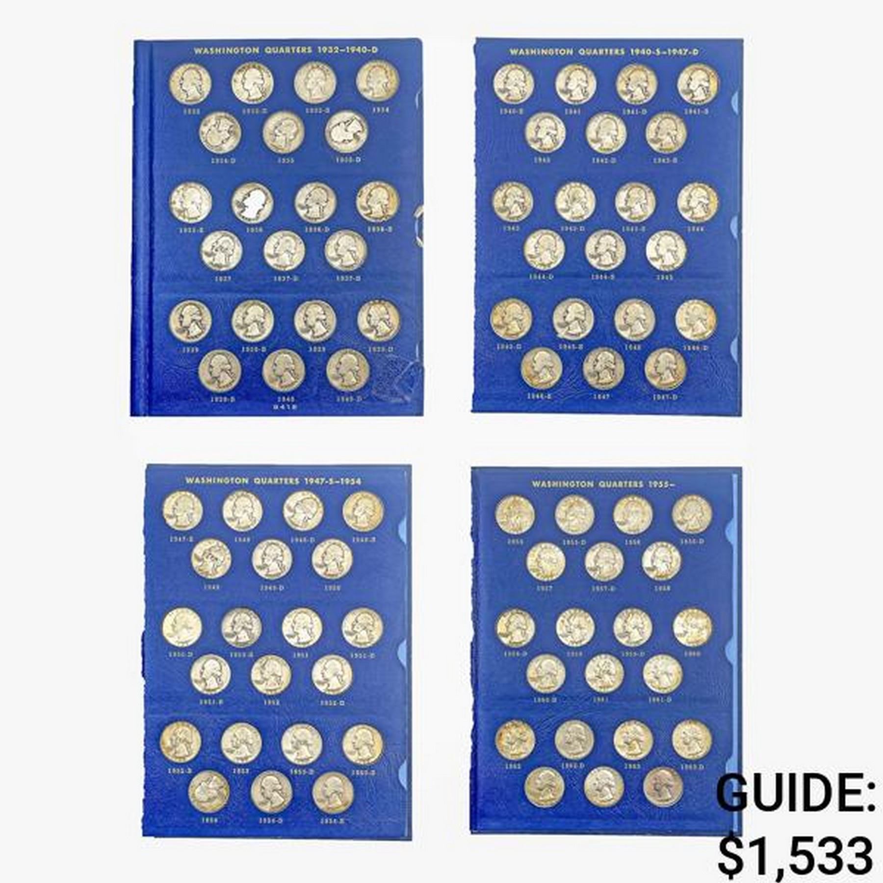 [84] 1932-1965 Washington Quarters Album