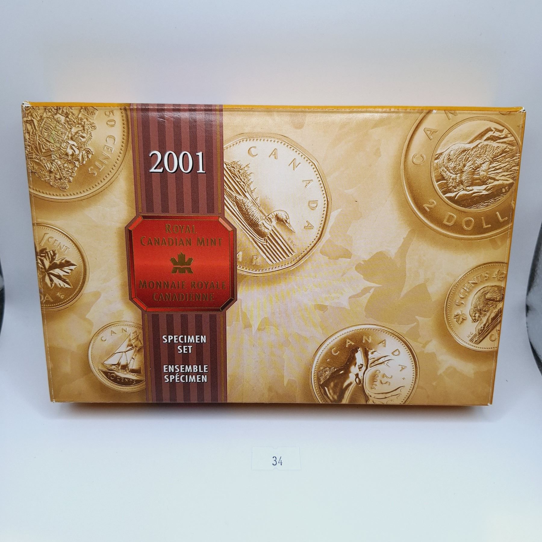2001 RCM Specimen Set - Beck Auctions Inc.