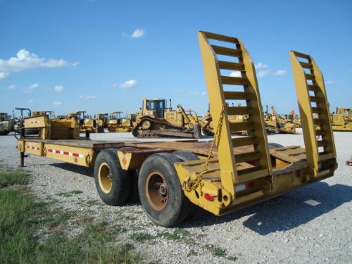 HYSTER 25 TON T/A LOWBOY TRAILER, s/n 14123: