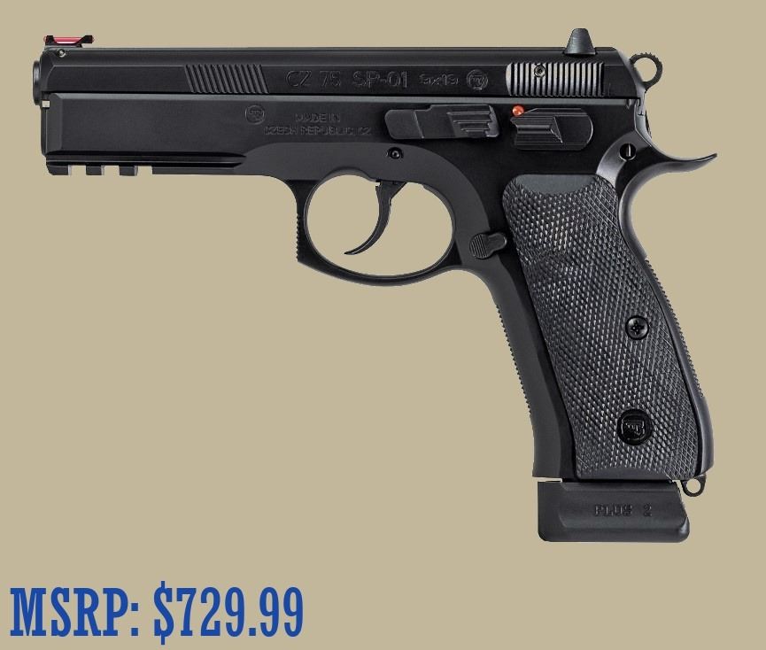 CZ 75 SP-01 9mm Semi-Auto Pistol