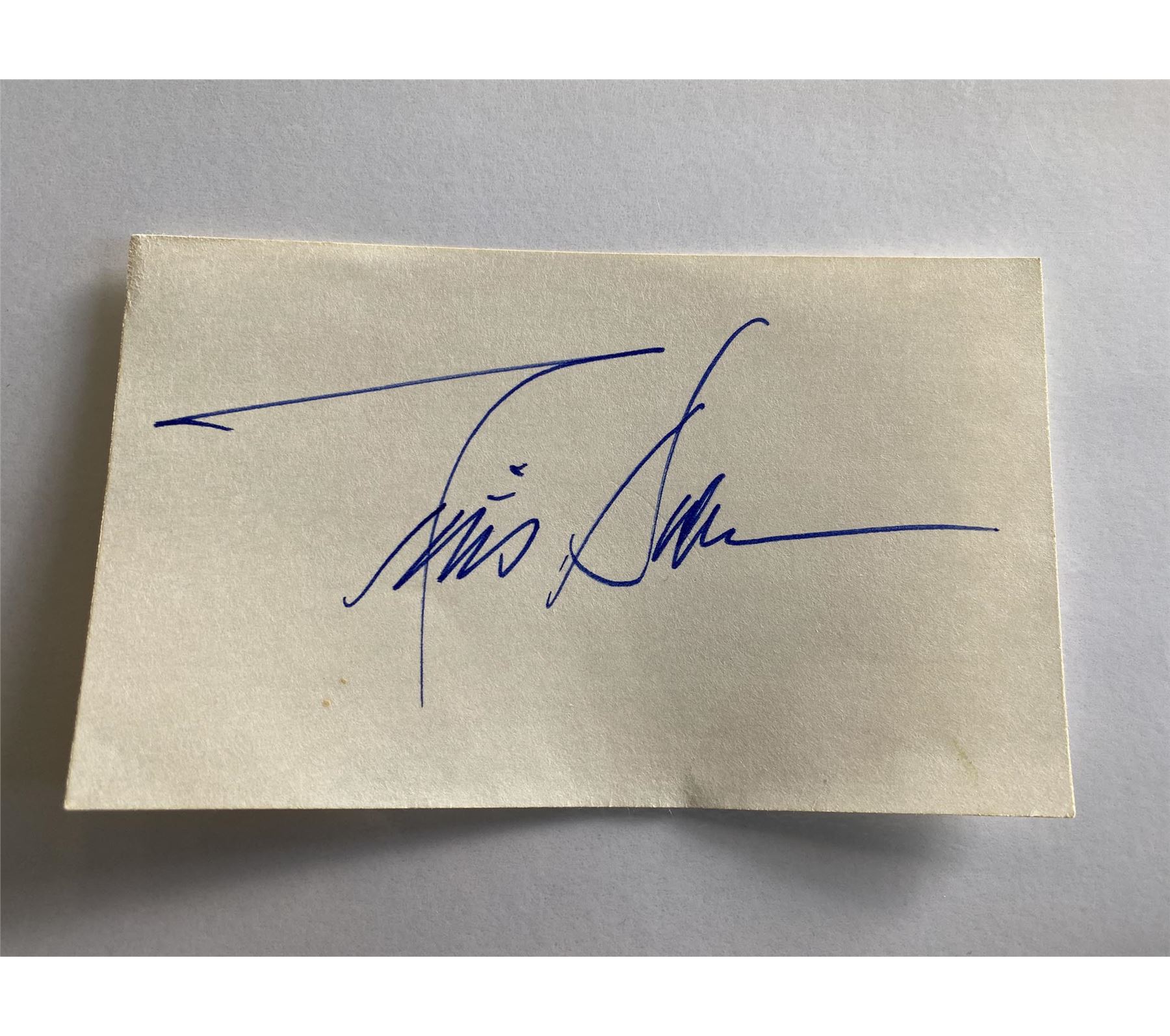 original signature