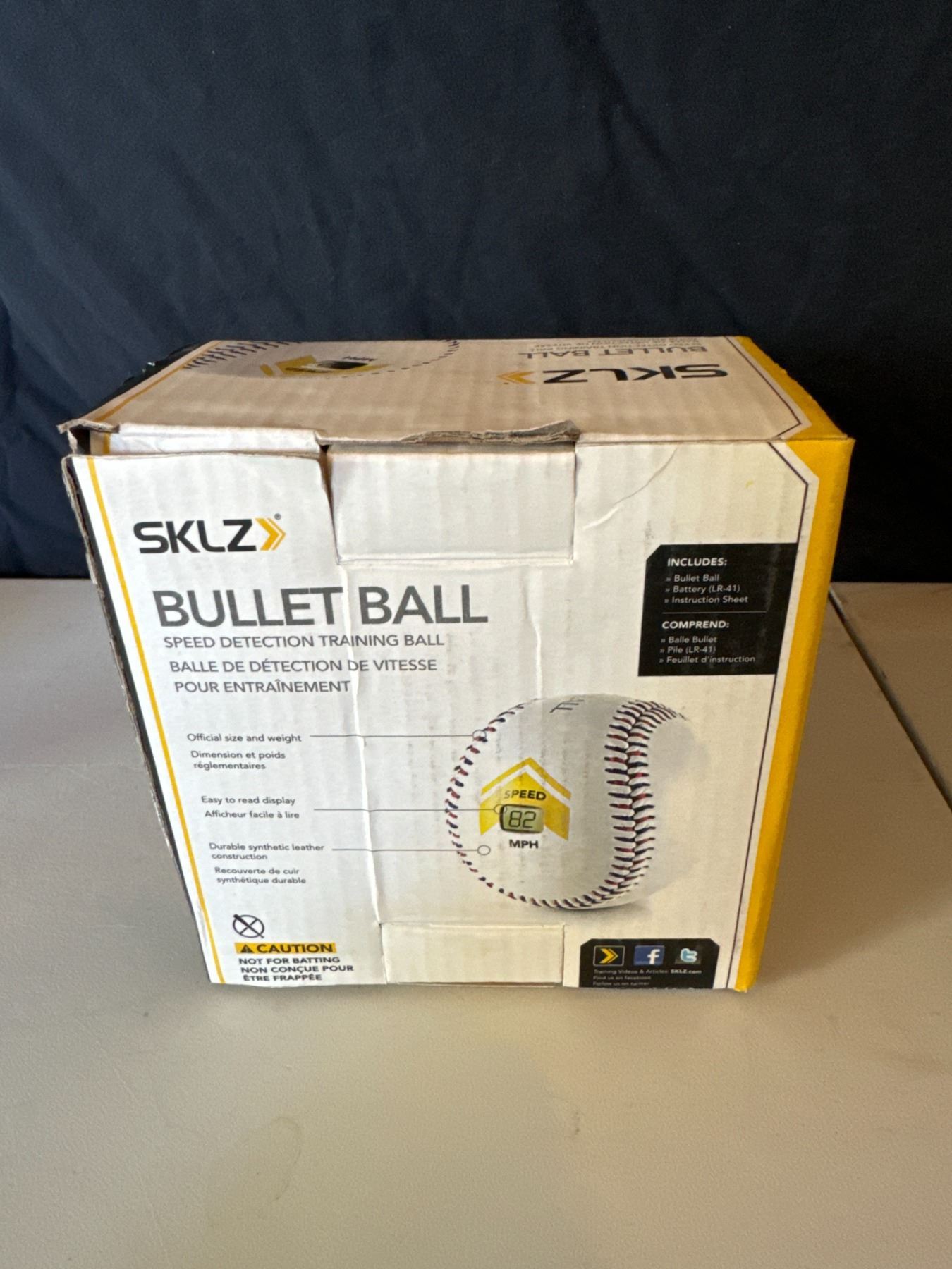 Bullet Ball Speed Detection Training Ball