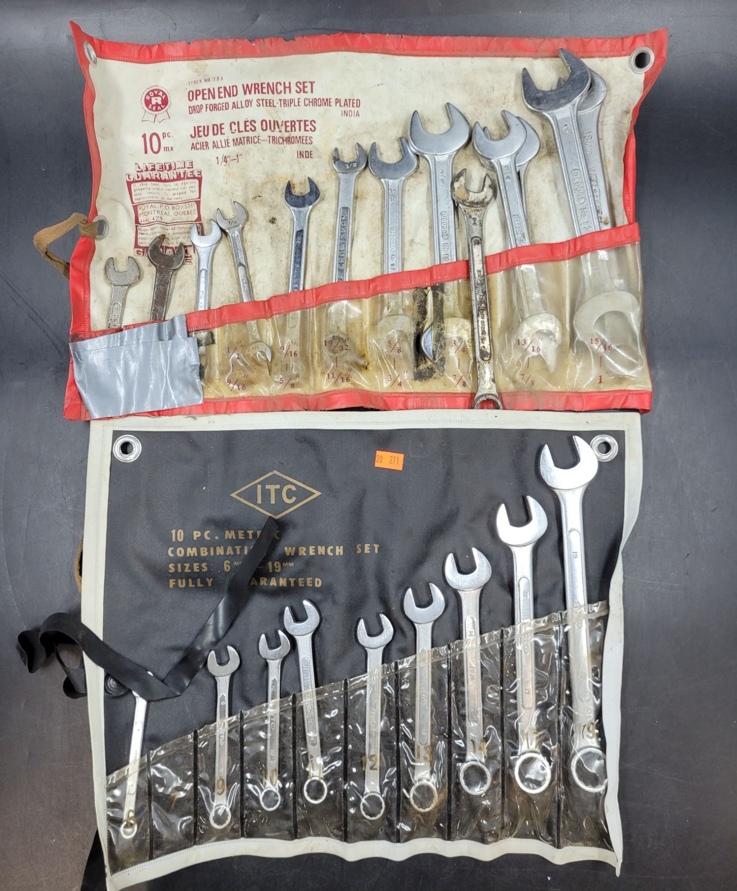 Pair Of Wrench Sets