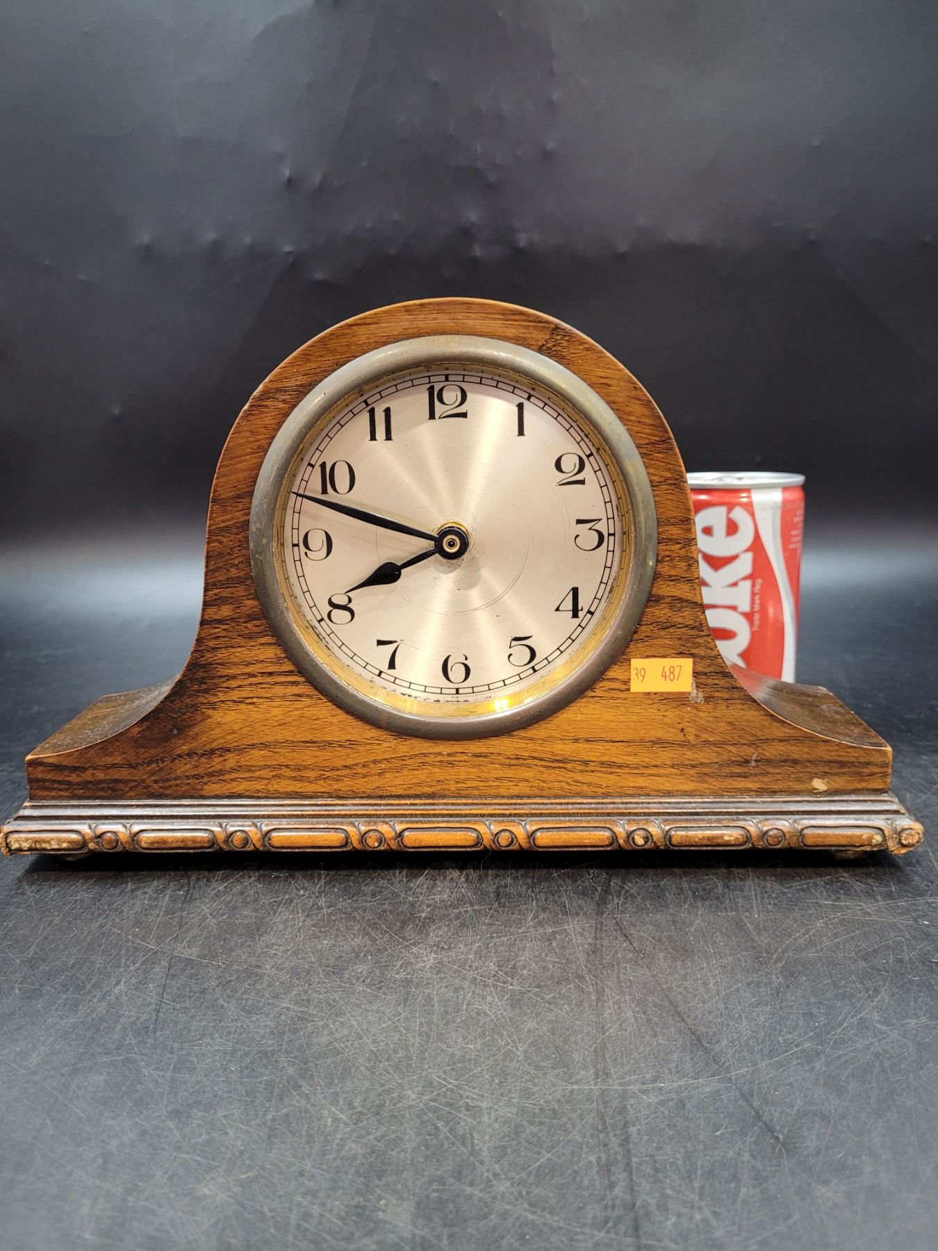 Vintage Wooden Mantel Clock