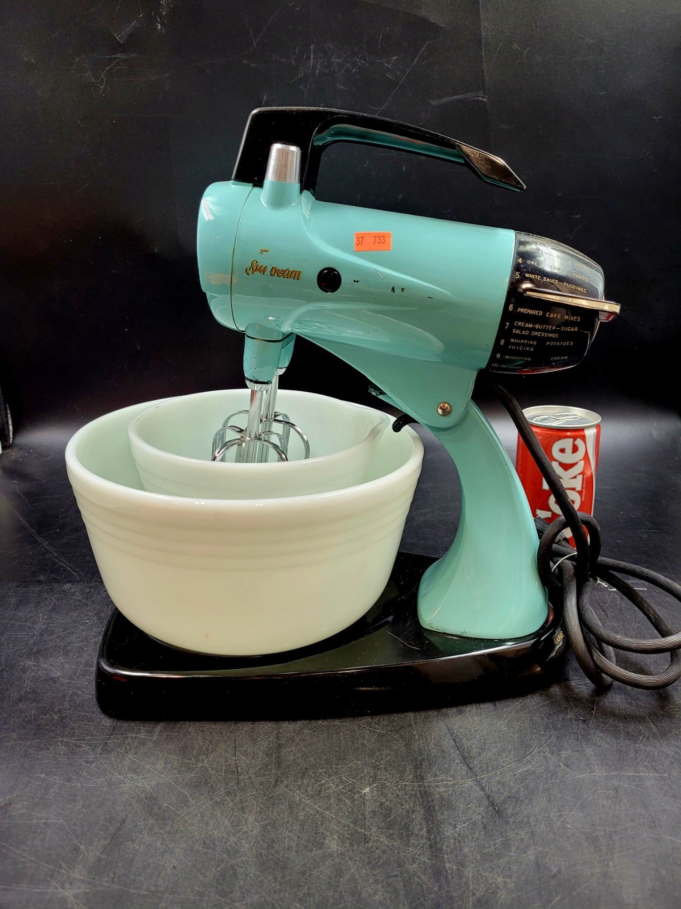 Vintage Teal Sun Beam Mixer