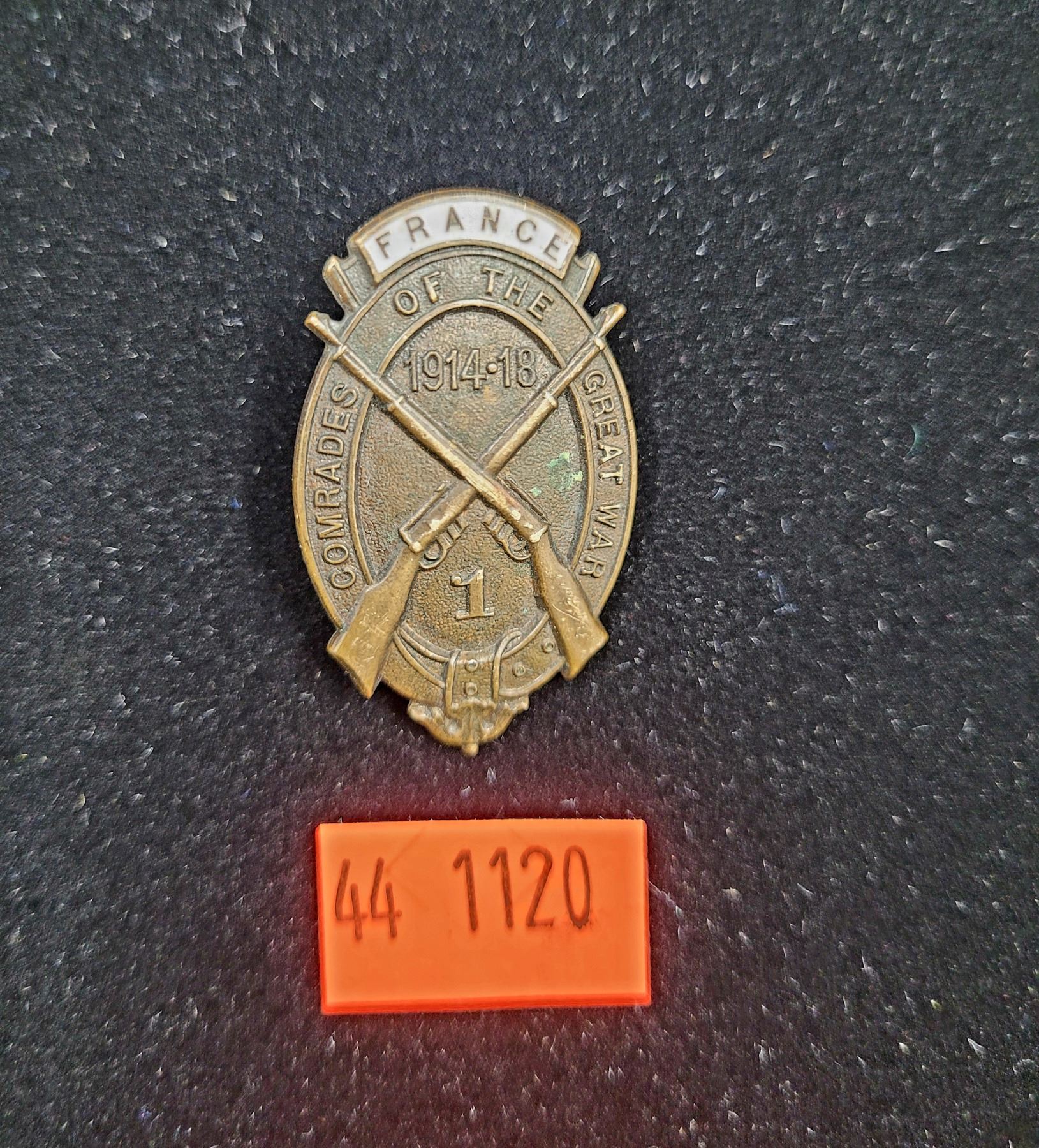 Antique France Commanders Of The Great War Pin