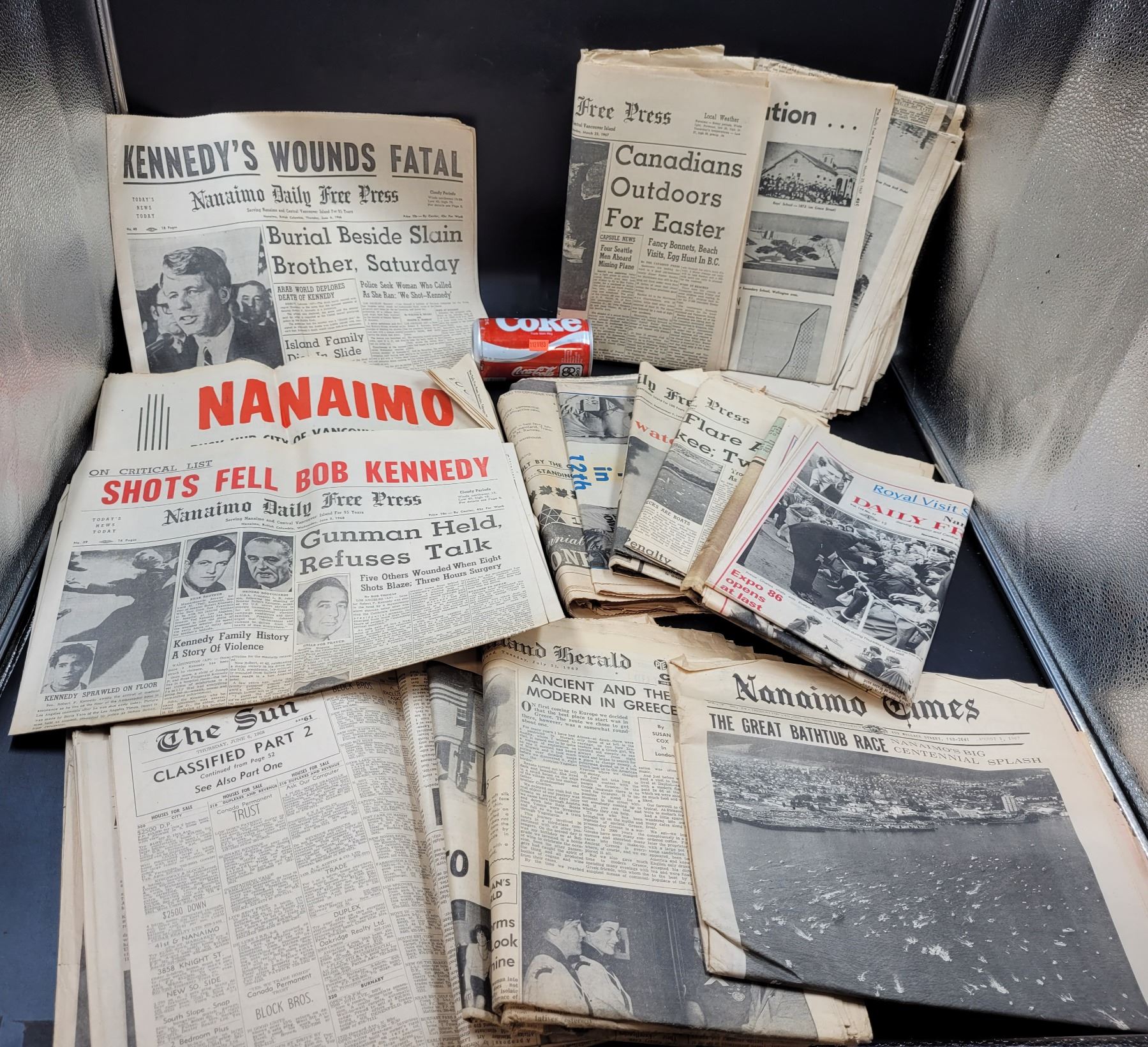 Vintage Newspaper Lot