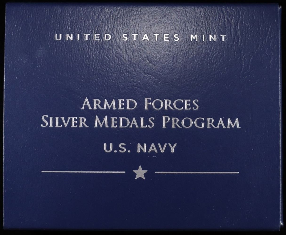 US NAVY ARMED FORCES SILVER MEDALS PROGRAM OGP