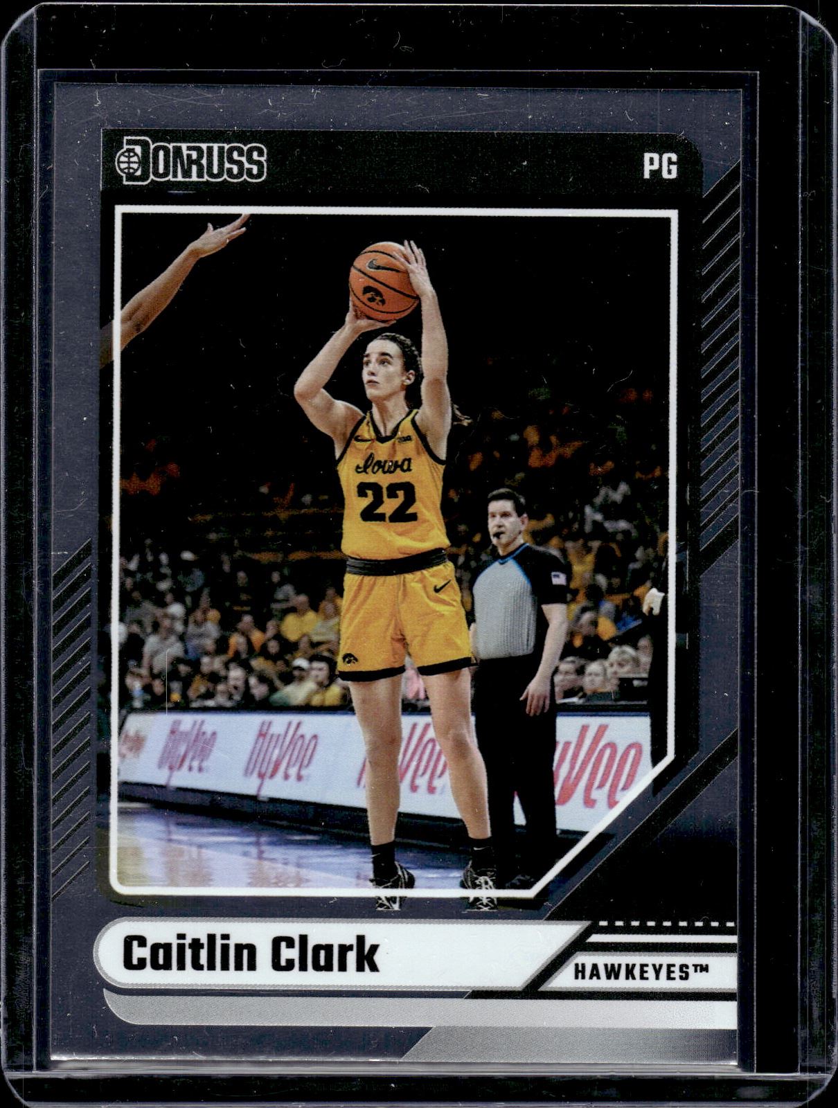 Caitlin Clark Silver Foil 2024 Panini Caitlin Clark Collection #5