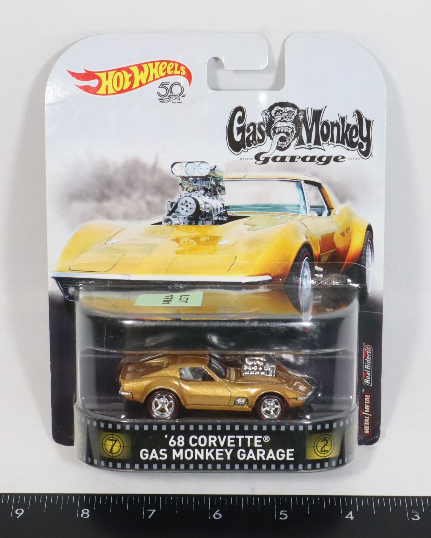 HOT WHEELS GAS MONEY GARAGE 68' CORVETTE