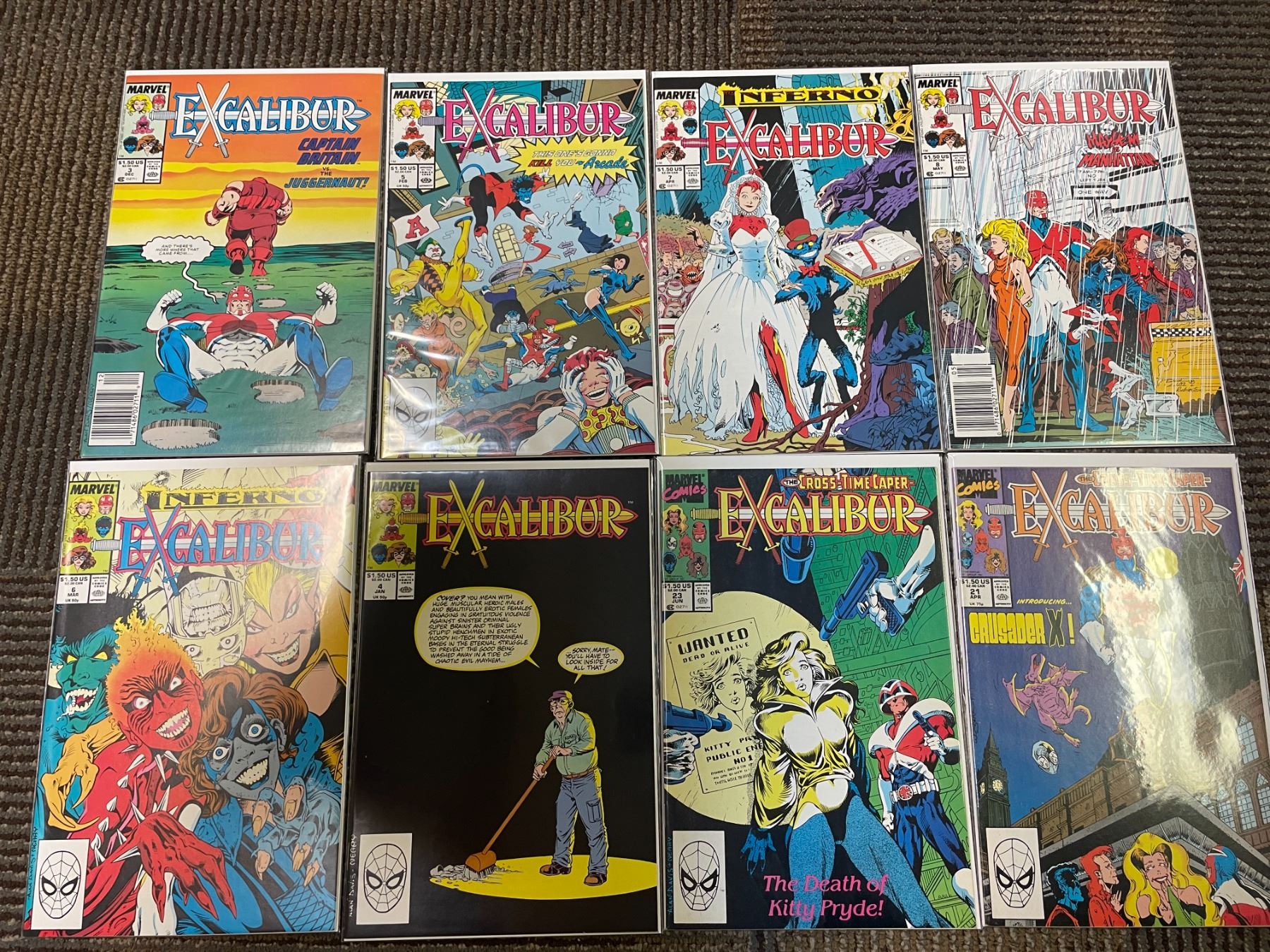 Excaliber - EIGHT COMICS