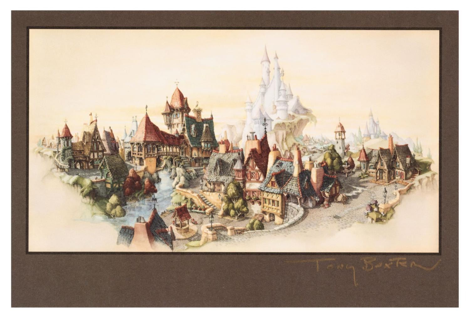 A Tony Baxter Signed Print of "Tyrolean Fantasy." - Van Eaton Galleries