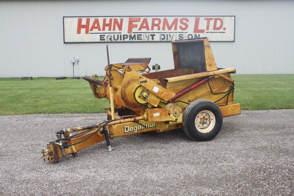 Degelman R570S hydraulic dump rock picker, pto