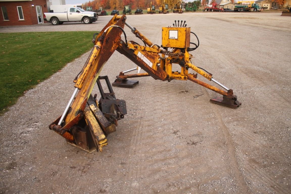 Arps 728, 3pth backhoe attachment with subframe
