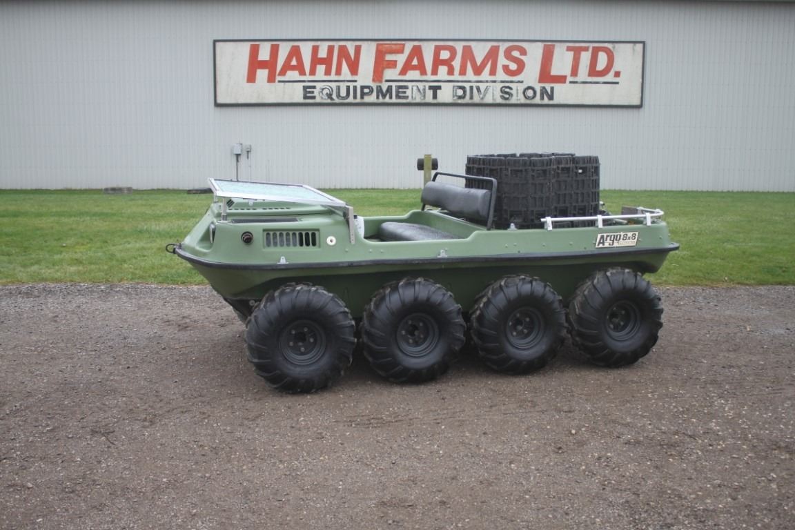 1990, Argo V890-23 8x8 Magnum side by side utility vehicle, green, 274 ...