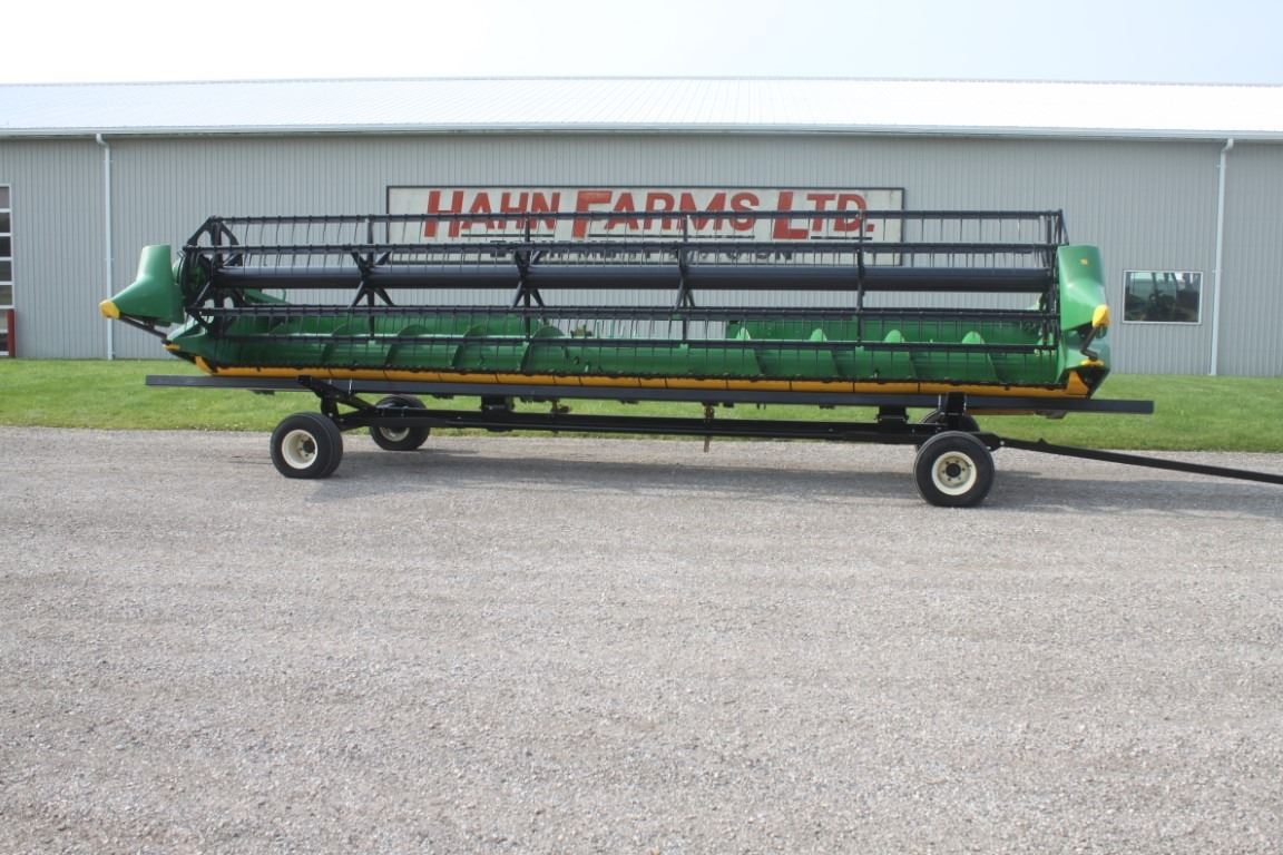 JD 925F 25' flex head, full finger auger (Header Carrier wagon IS NOT ...