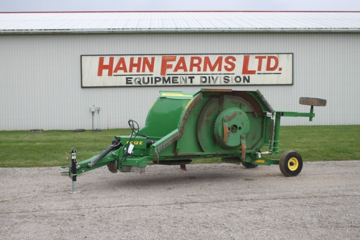 2022, JD FC12E 12', hydraulic folding batwing mower