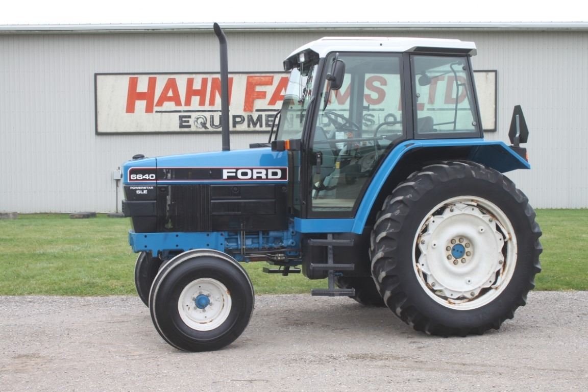 Ford 6640 Powerstar SLE 2wd tractor, cab, air, Powershift, 3549 hours