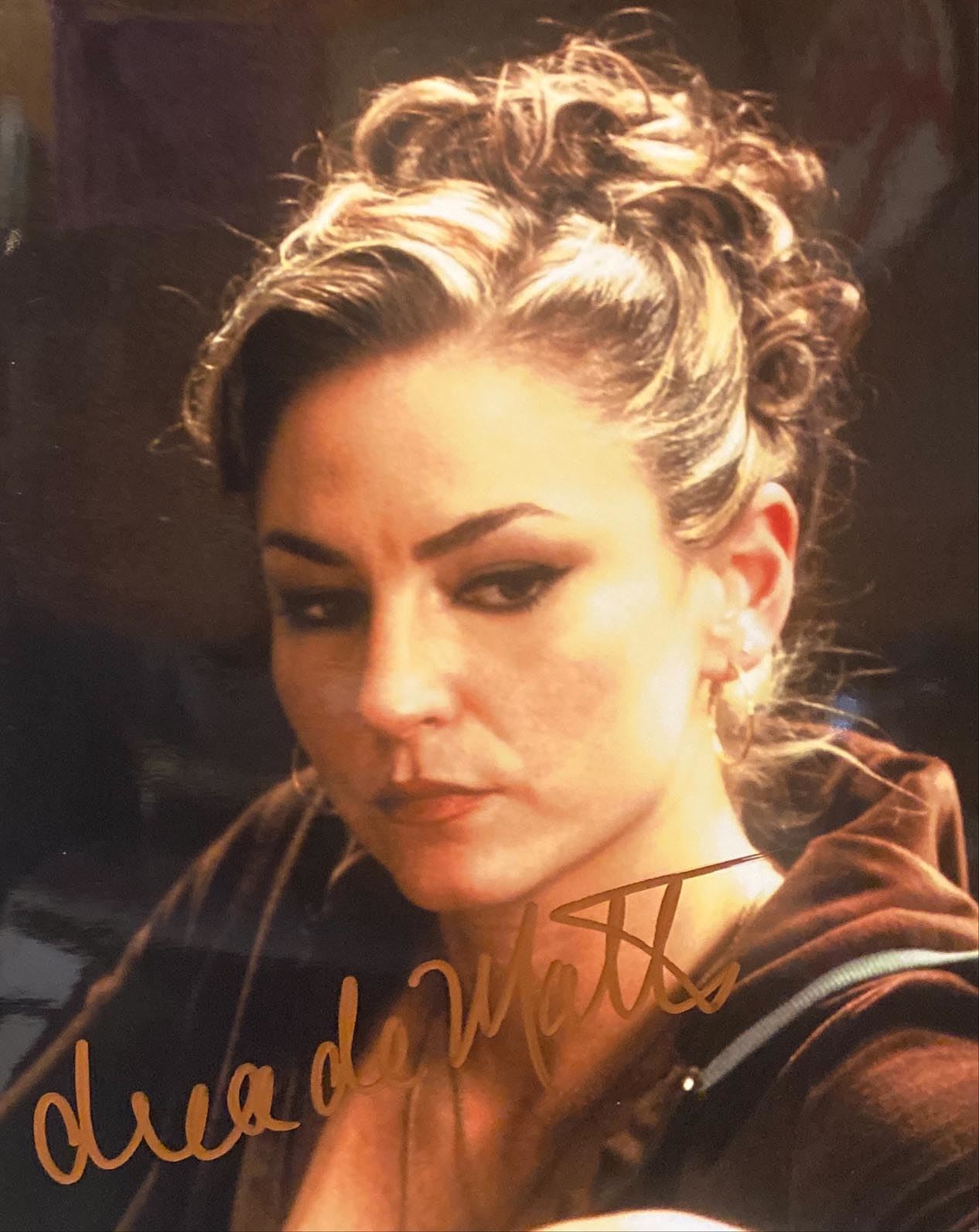 Sopranos Drea de Matteo Signed Photo